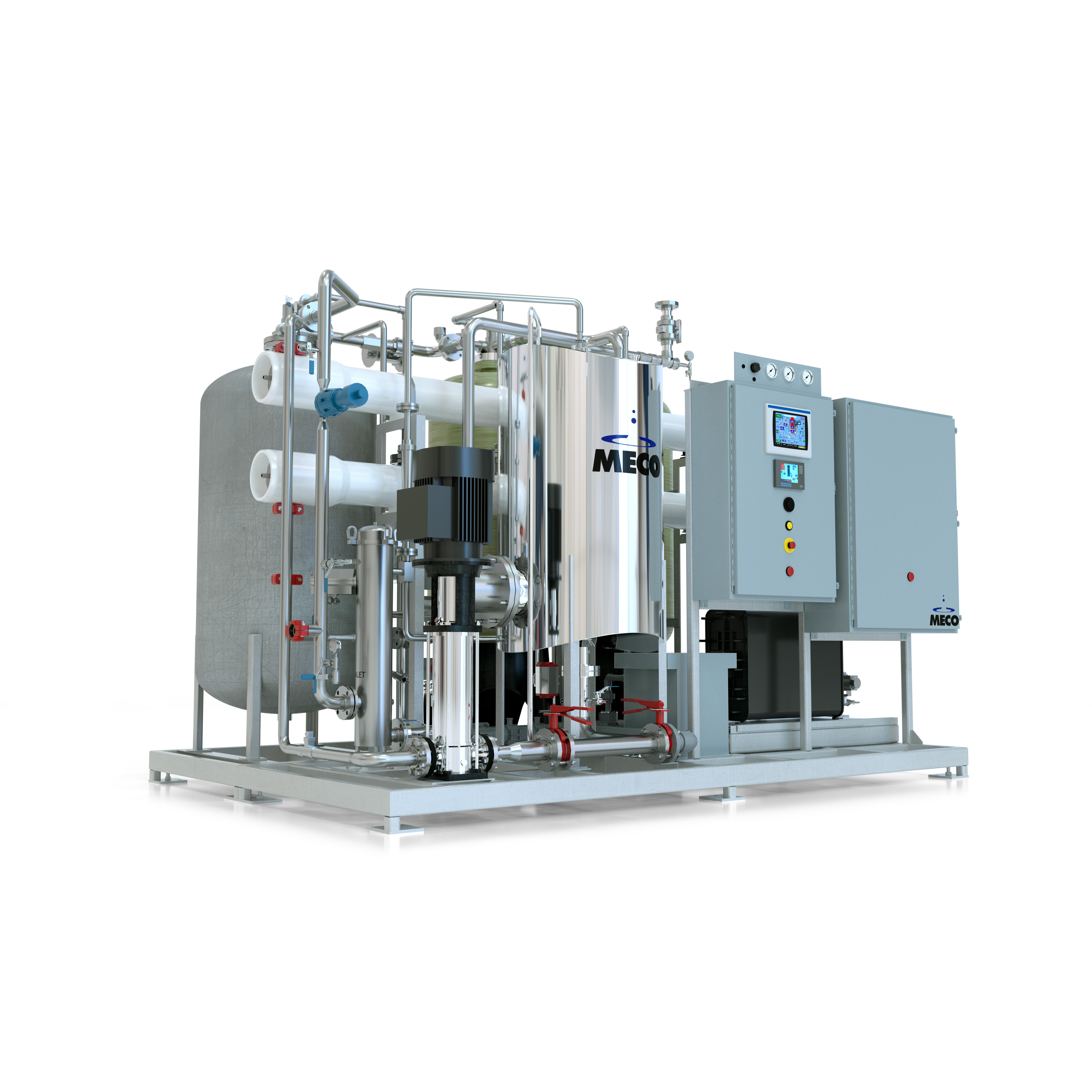 Pharmaceutical EDI Systems | Reverse Osmosis Skid | MECO