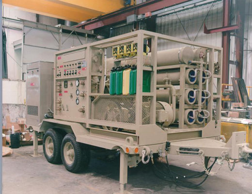 Transportable Skid-Mounted Water Treatment System | ROWPU – 600 GPH